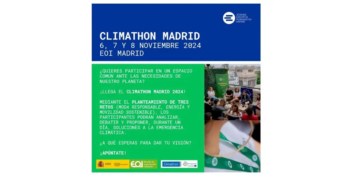 CLIMATHON Madrid 2024 | Colegio Profesional de Ciencia Política ...